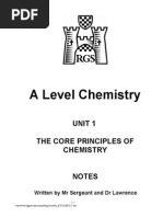 IGCSE Chemistry Formulas | PDF