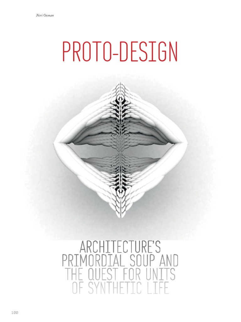 Neri Oxman Protodesign | PDF | Light | Stress (Mechanics)
