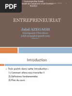 Cours D'entrepreneuriat | PDF | Entrepreneuriat | Business