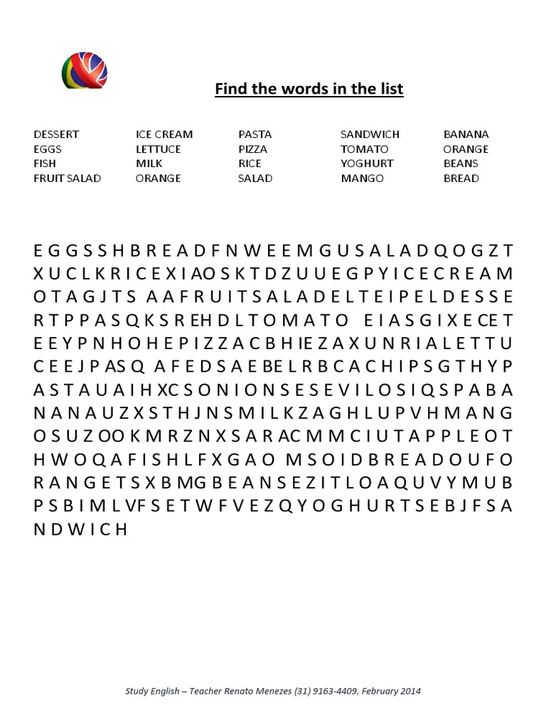 Find The Words | PDF