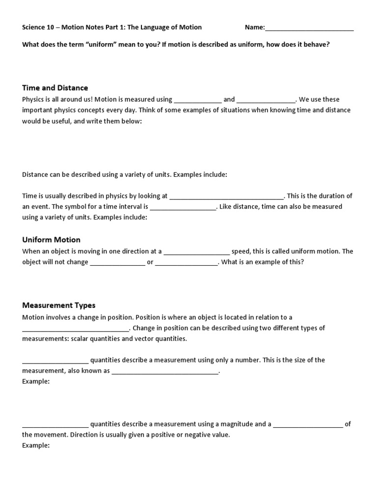 Understanding Motion: Distance vs. Displacement | PDF | Distance | Quantity