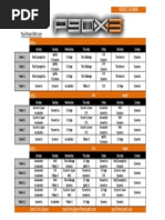 Bill Phillips Back To Fit Calendar | PDF | Weight Training | Body Shape