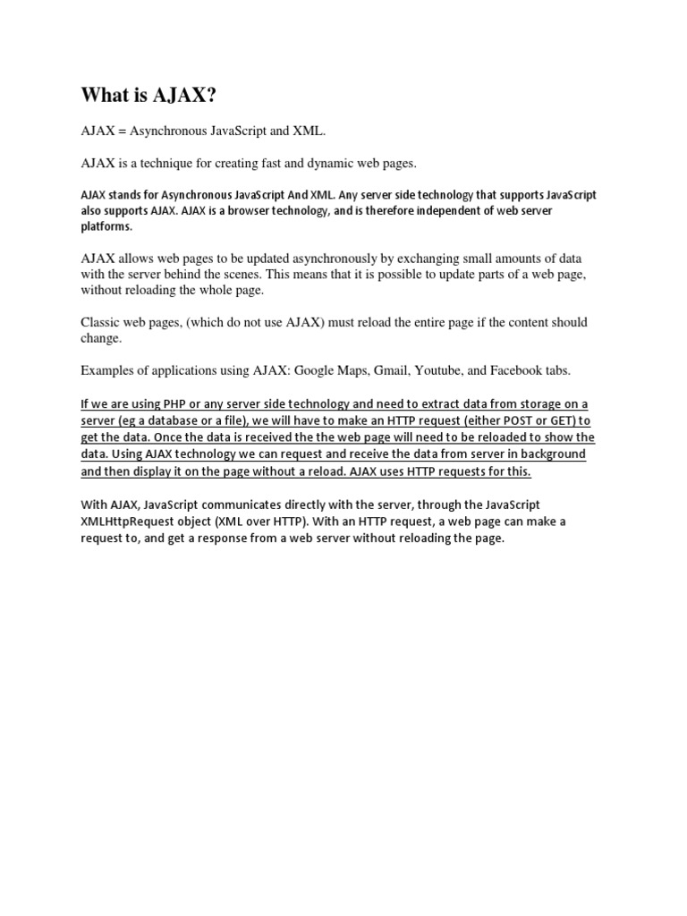 PHP Exam Prep | PDF | Ajax (Programming) | Php