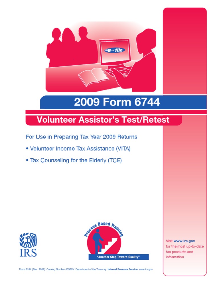2009 Form 6744 | PDF | Irs Tax Forms | Social Security (United States)