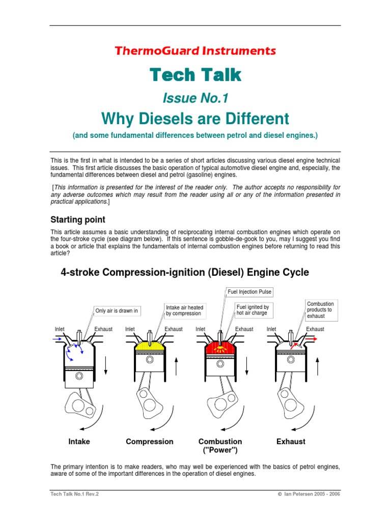 Different Diesels | PDF | Internal Combustion Engine | Diesel Engine