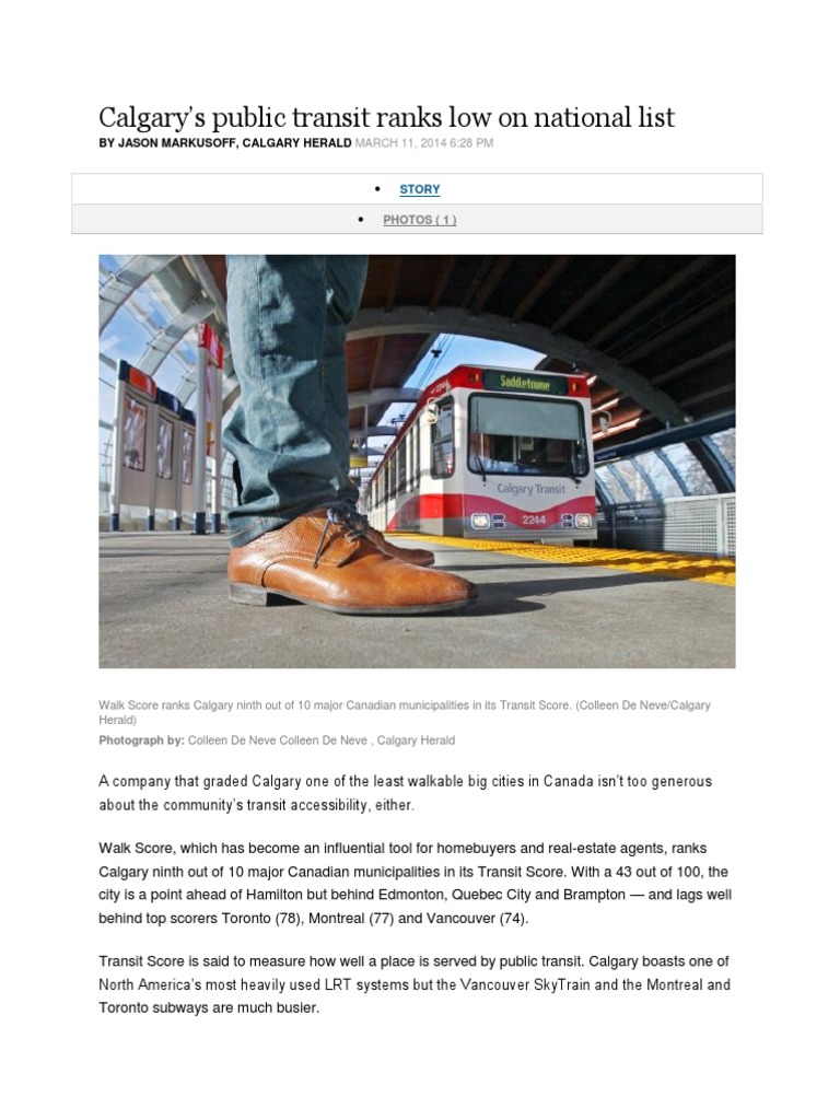 Calgary | PDF