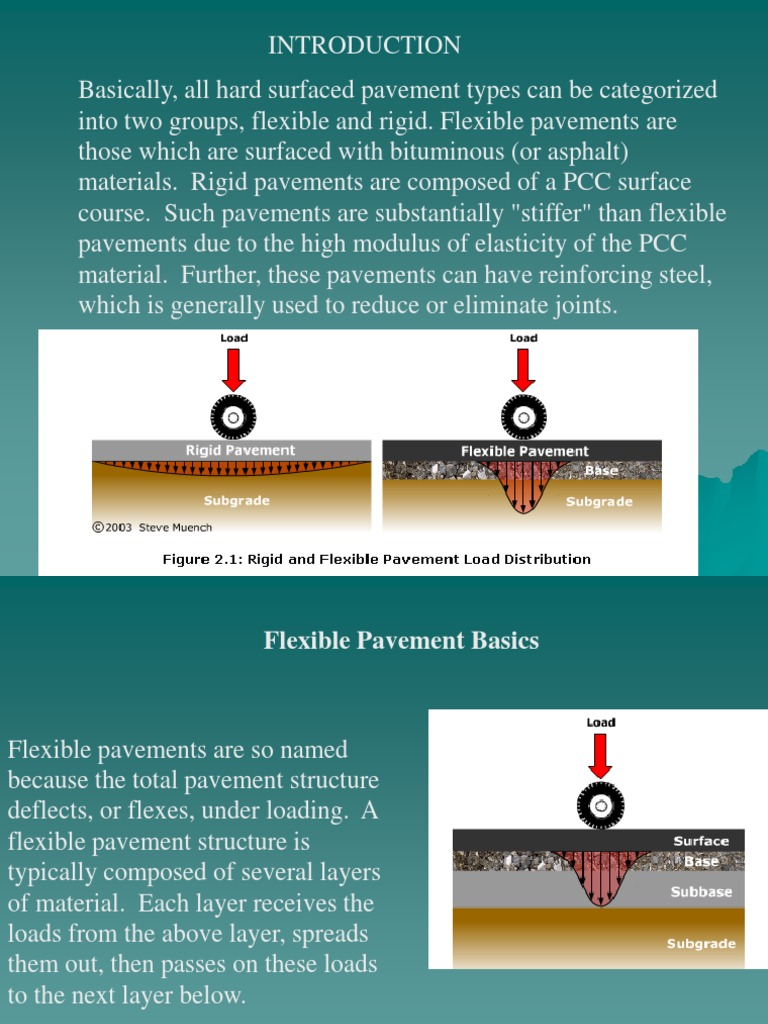 Unit 3 RIGID AND FLEXIBLE PAVEMENTS | PDF | Road Surface | Elasticity (Physics)