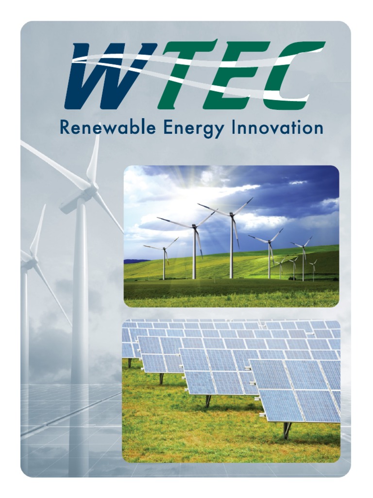 WTEC Brochure Merged | Download Free PDF | Cable | Wind Power