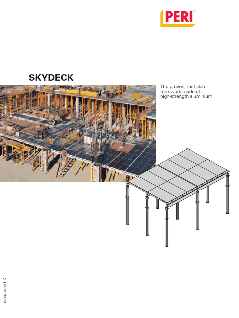 A 43 D 31 1283235357063 Peri Cofraj Planseu Skydeck Eng | PDF ...