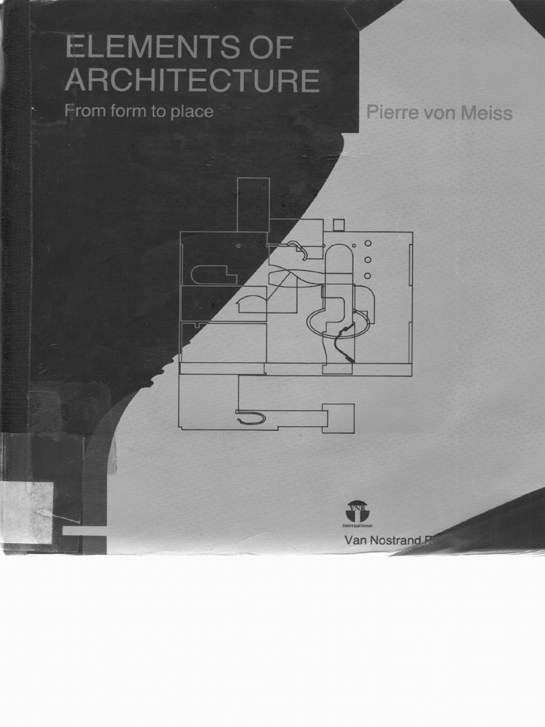 VON MEISS - Elements of Architecture | PDF