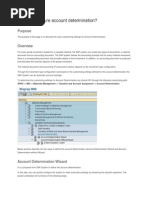 Automatic Account Determination in SAP | PDF | Valuation (Finance ...