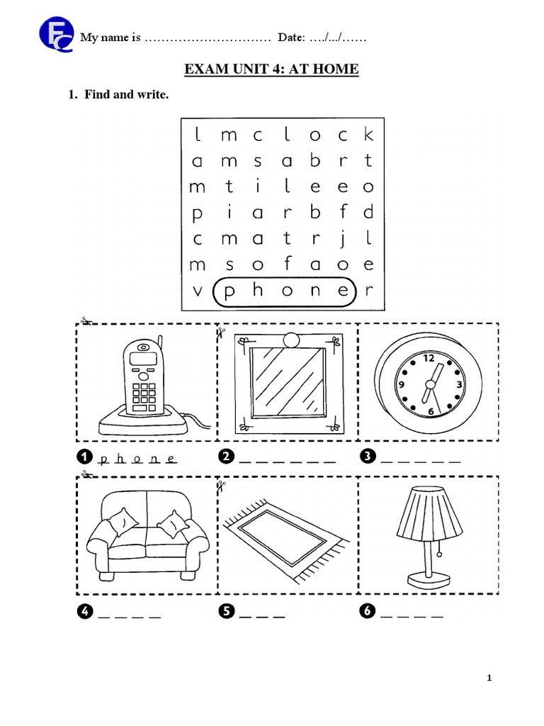 Kid's Box2 EXAM Unit 4