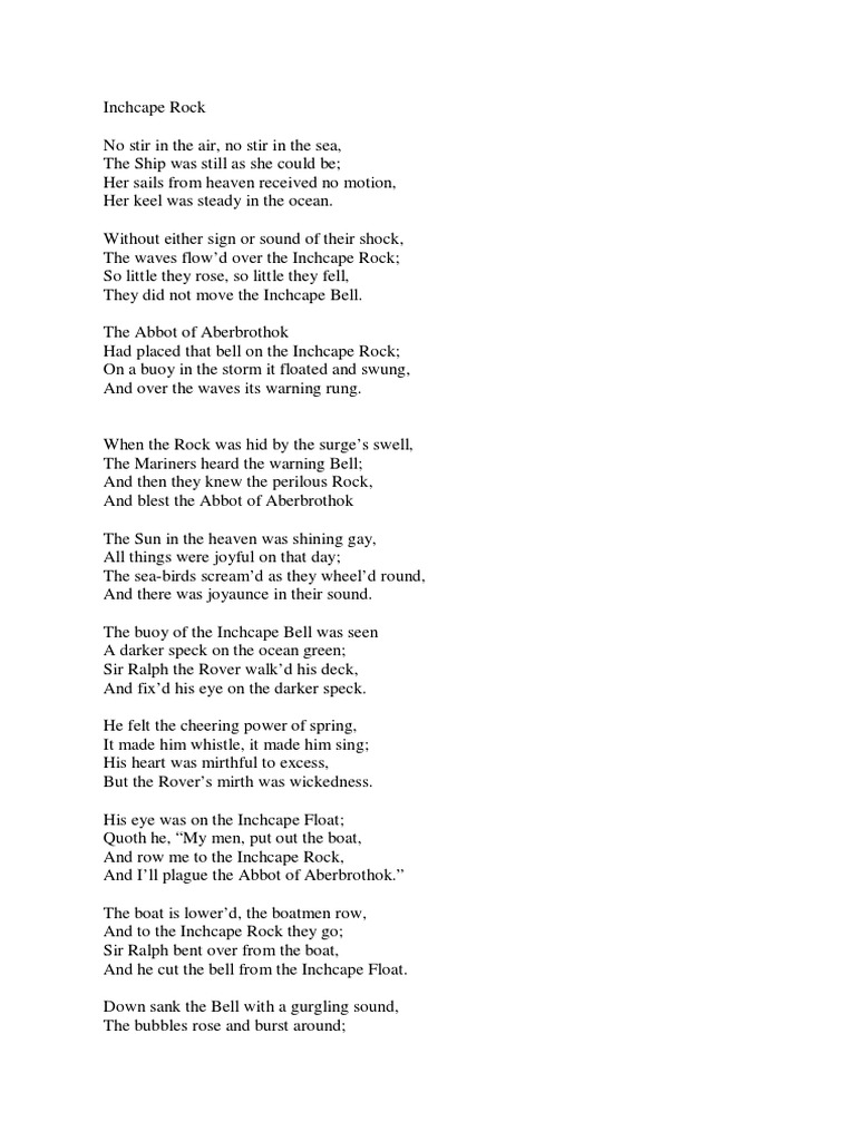 The Inchcape Rock | Nature