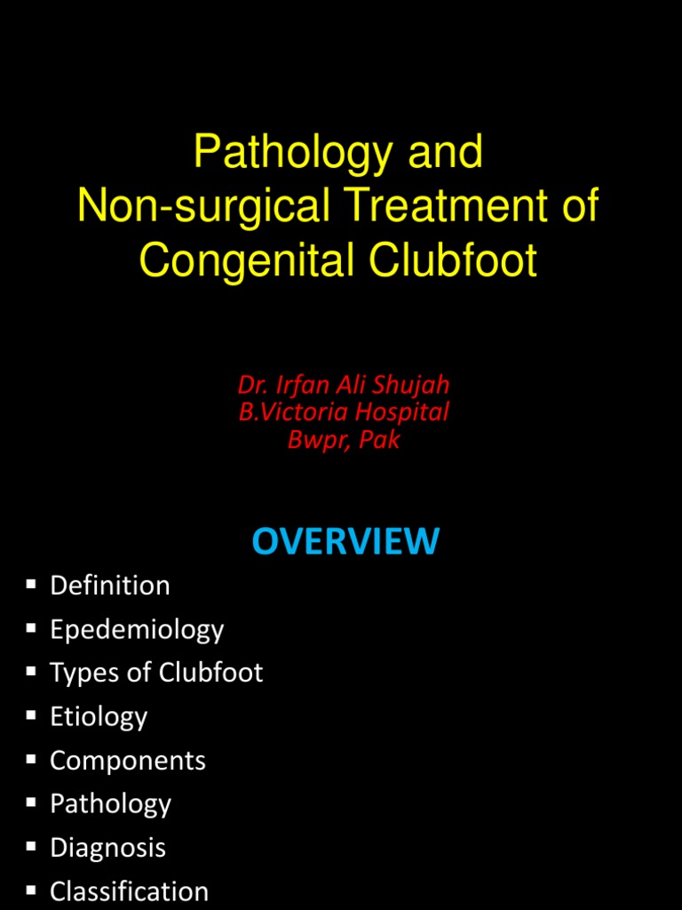 CTEV - Congenital Club Foot | Foot | Lower Limb Anatomy