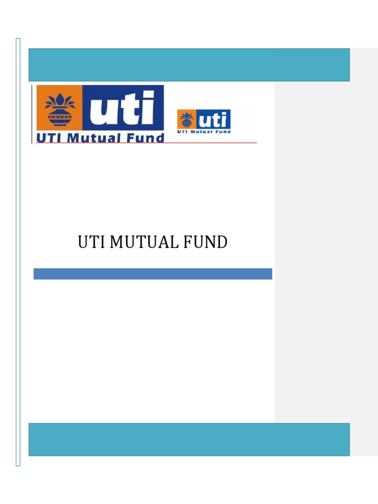 Uti Mutual Fund | PDF | Mutual Funds | Investor