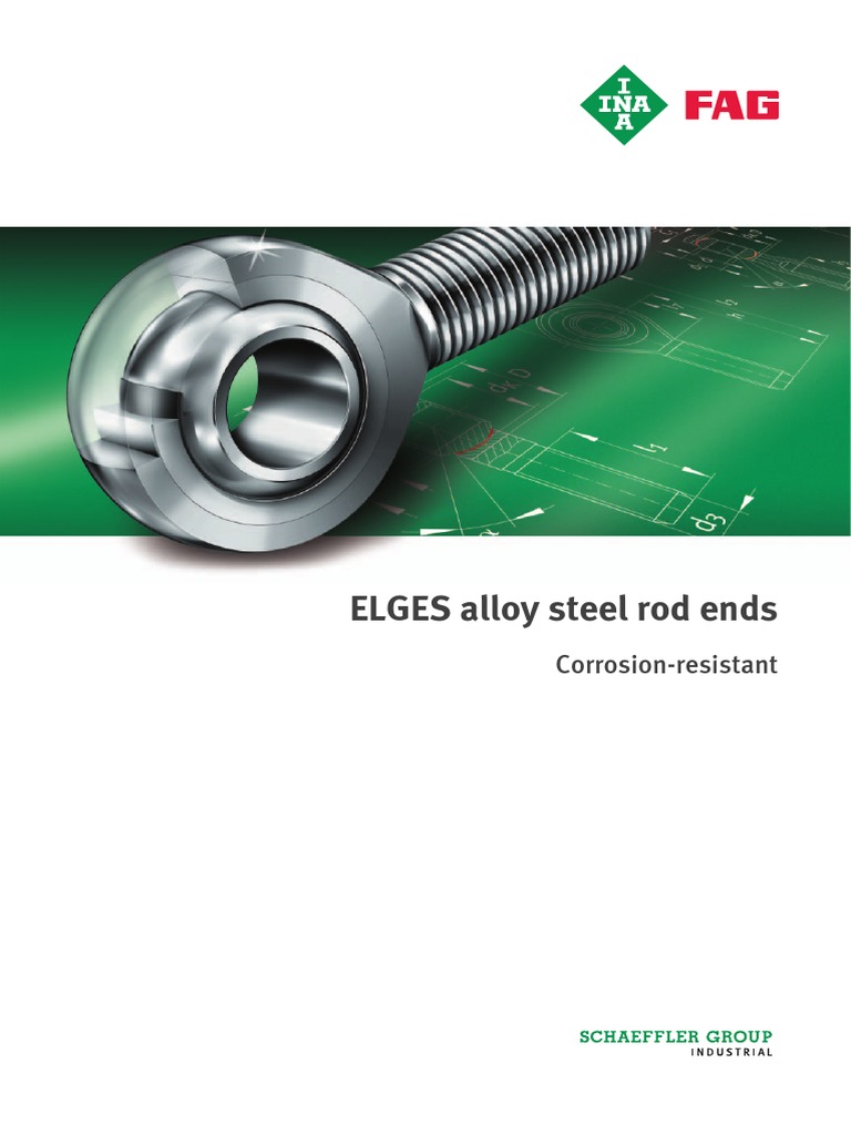 ELGES Alloy Steel Rod Ends: Corrosion-Resistant | PDF