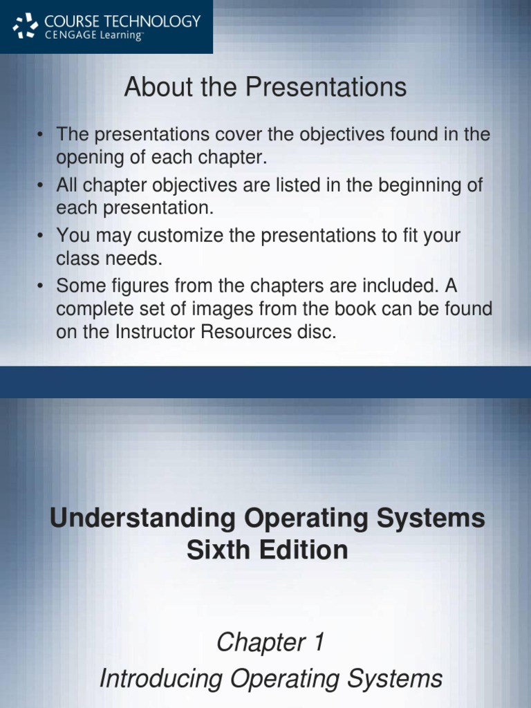 Understanding Operating Systems Sixth Edition | PDF | Process ...