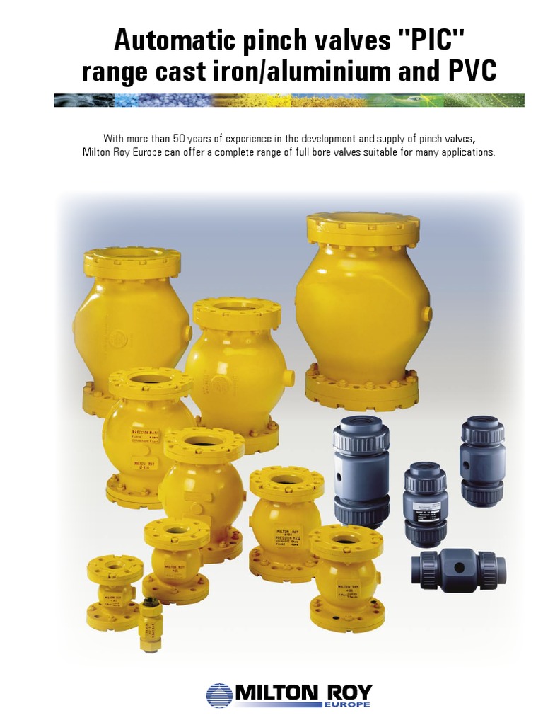 Milton Valve | PDF | Valve | Pressure