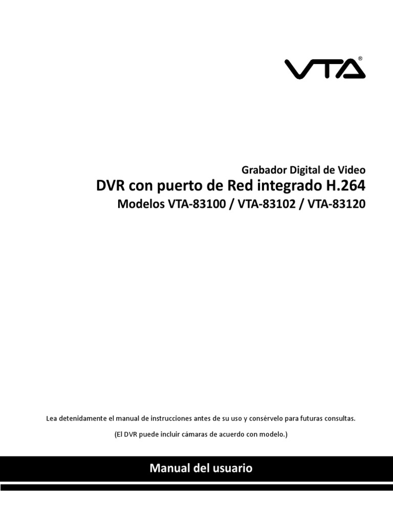 Manual DVR | PDF | Contraseña | Point and Click