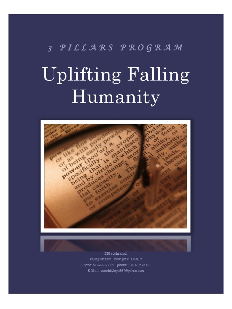 3 Pillars of Life Program A Start For The Youth To Be Wise Adults | PDF ...