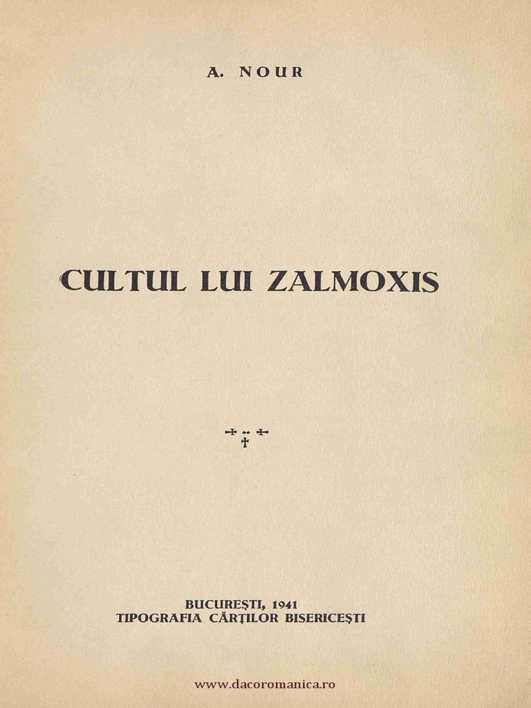 Cultul Lui Zamolxe | PDF