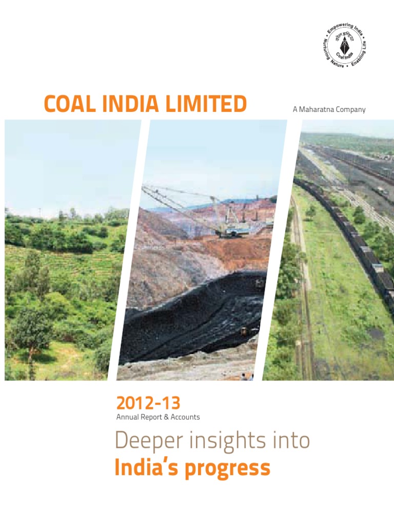 Coal India Report | PDF | Corporate Social Responsibility | Safety
