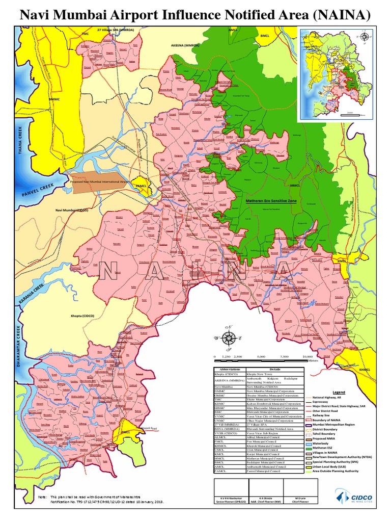 NAINA English Map | PDF | Public Administration | Government