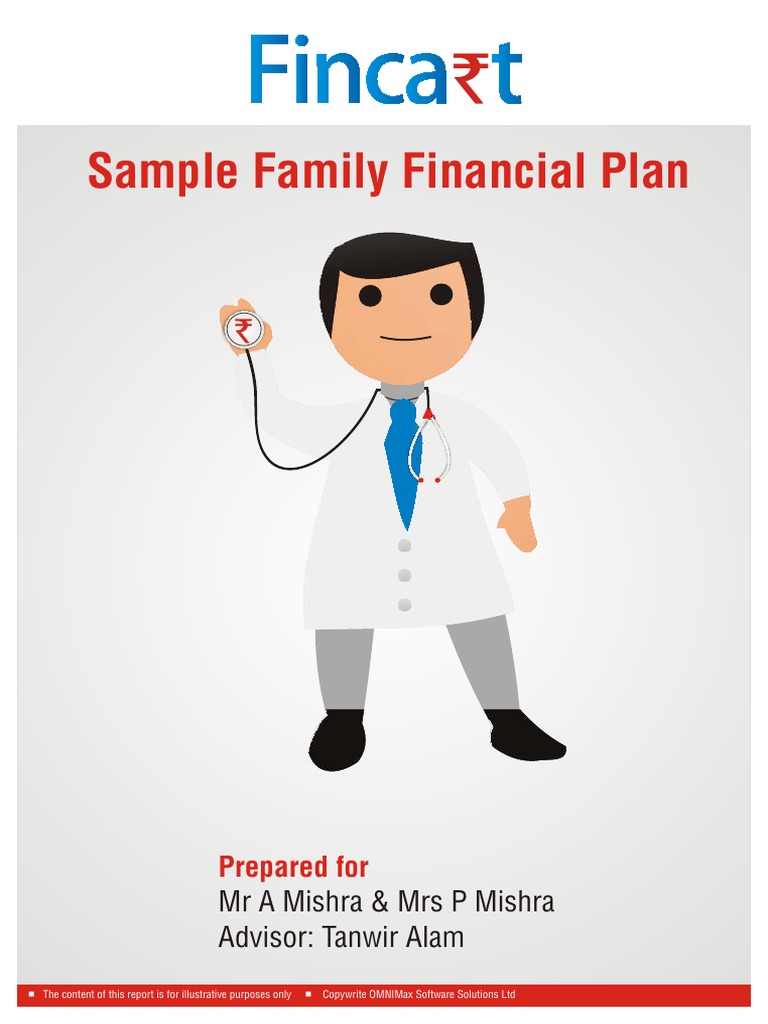 Sample Family Financial Plan: Prepared For | PDF | Balance Sheet ...