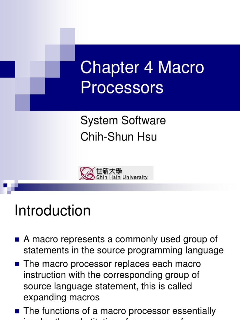 ch4 Macro | PDF | Macro (Computer Science) | Assembly Language ch4 Macro | PDF | Macro (Computer Science) | Assembly Language