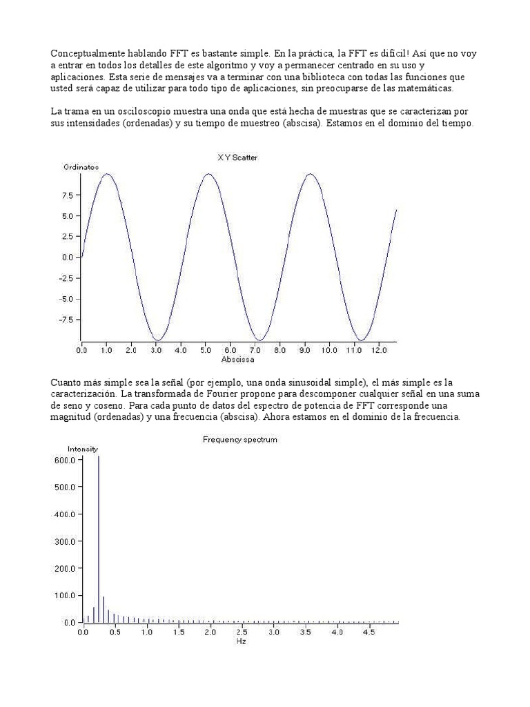 Fourier Arduino | PDF | Transformada discreta de Fourier | Muestreo (procesamiento de señal)