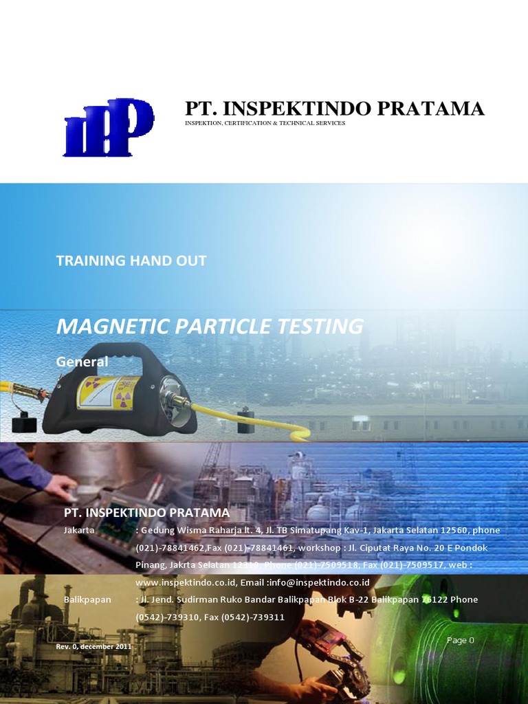 Magnetic Particle Testing Overview | PDF | Magnetism | Rectifier