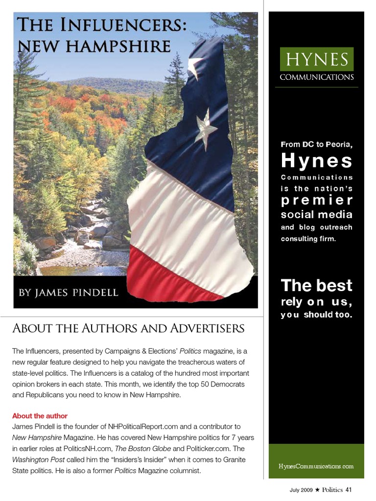 Campaigns & Elections' "Politics" Magazine | PDF | Democratic National ...