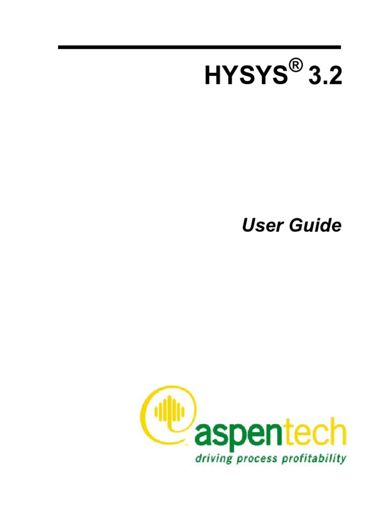 Hysys 3-2 User Guide 2 PDF | PDF | Icon (Computing) | Simulation