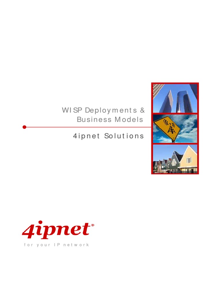 4ipnet Solution Wisp Deployments and Biz Models | PDF | Internet Access ...