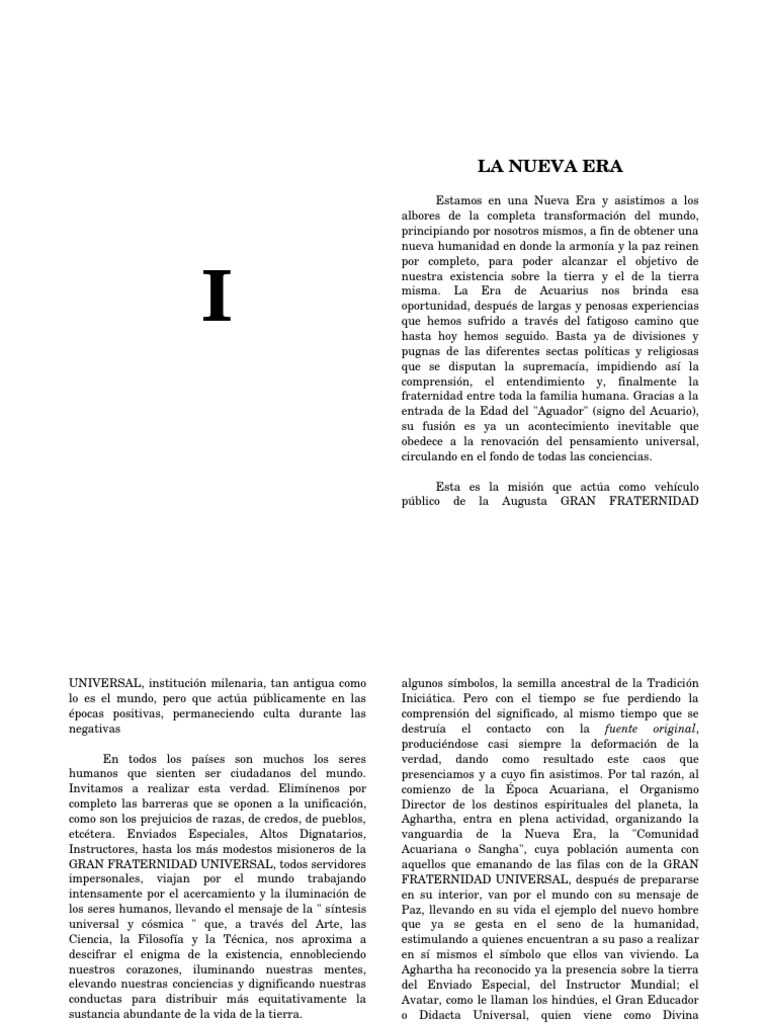 El Libro Blanco de la Nueva Era | PDF | Amor | Alma
