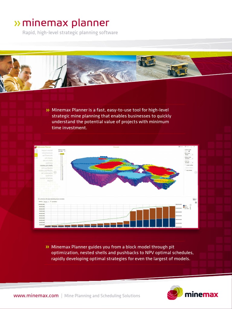 Minemax Planner: Strategic Mine Optimization | PDF | Mathematical ...
