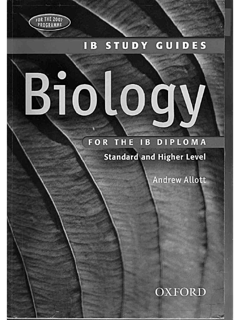 Biology IB Study Guide | PDF | Science | Biology