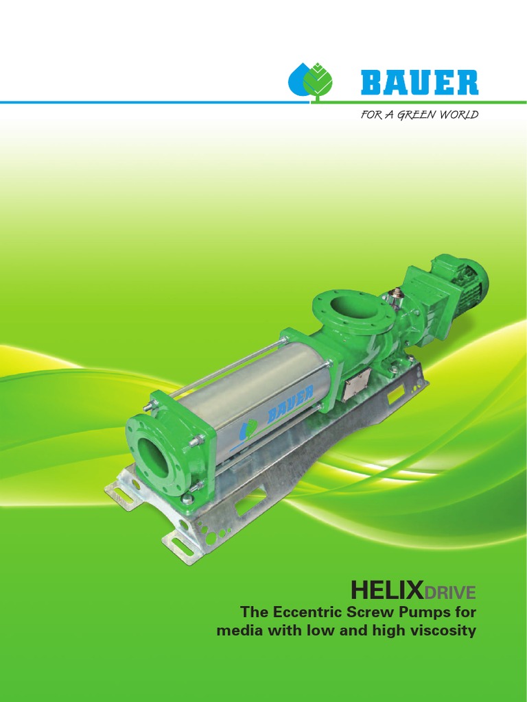 BAU 012 07 FD BAUER Helix e Preview | PDF | Bearing (Mechanical) | Pump