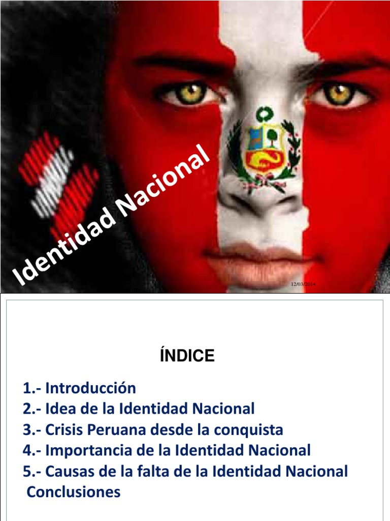 Identidad Nacional Peru | PDF | Perú | Política (general)