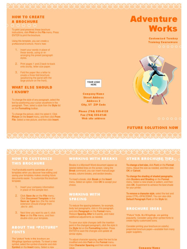 A Step-by-Step Guide to Customizing and Creating Professional Brochures ...