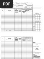 DepEd Form 18 E 1 | PDF