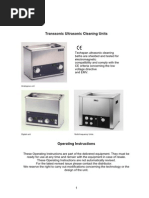 Ultraclean Go 25 LTR | PDF | Ultrasound | Water