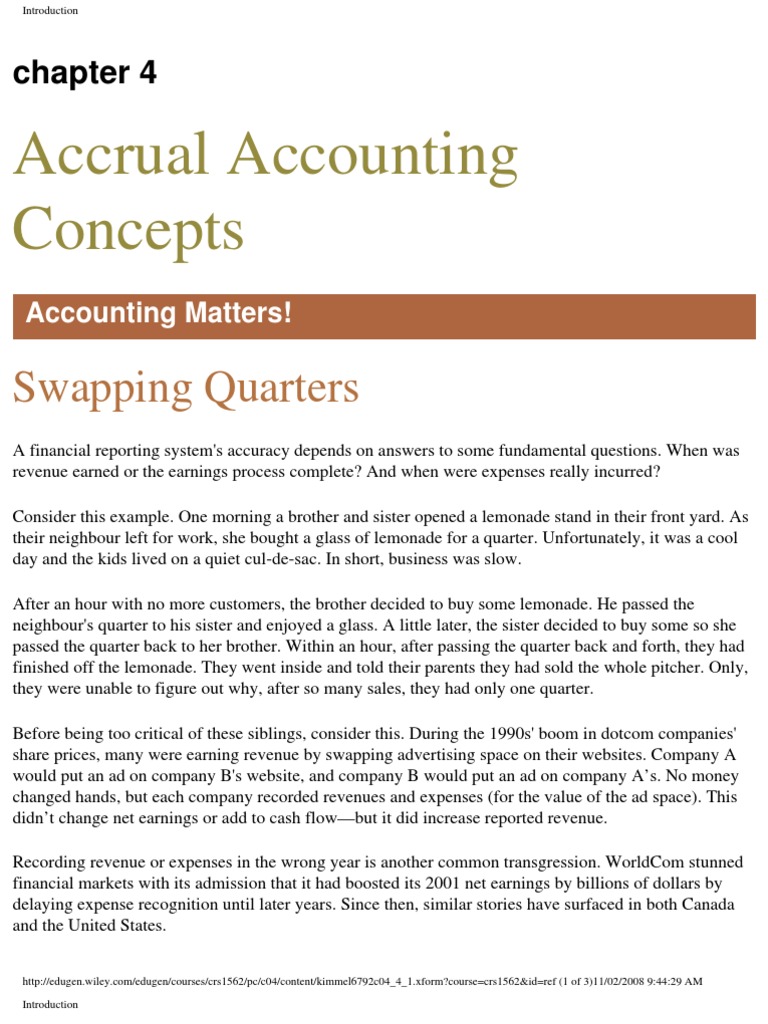 4-Accrual Accounting Concepts