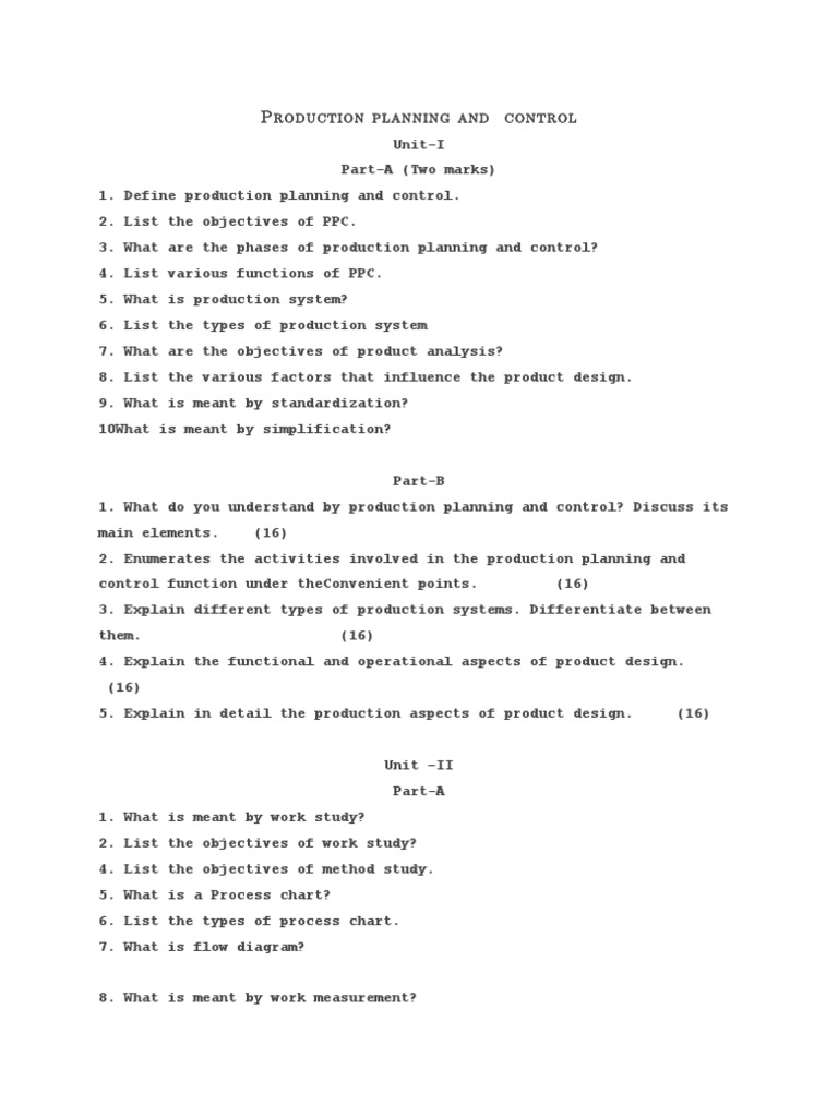 PPC Question Bank | PDF | Business | Computing And Information Technology