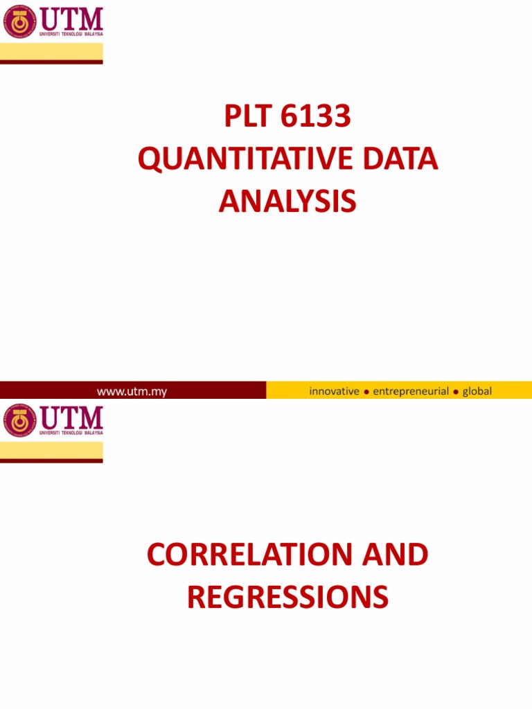 Correlation and Regression Feb2014 | PDF | Least Squares | Regression Analysis