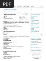 Aakash FST Test | PDF | Amplitude | Physics