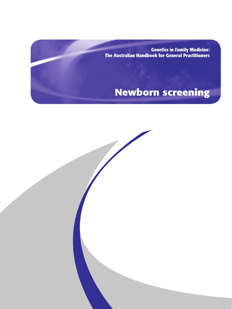 04 Newborn Screening | PDF
