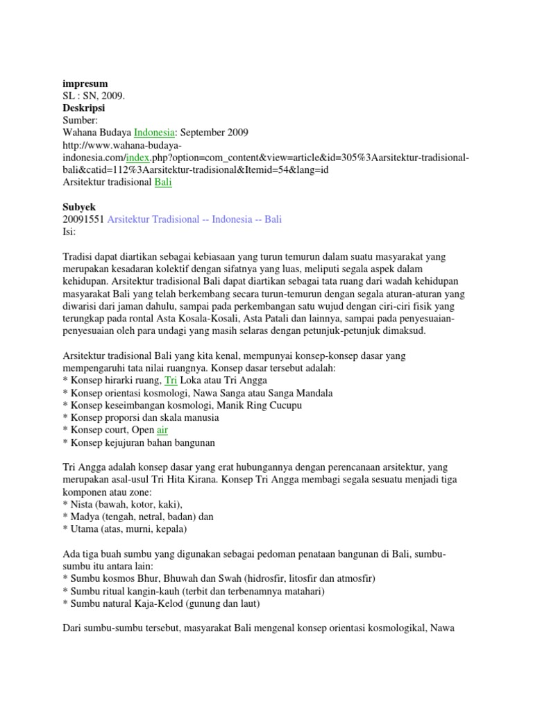 Arc Bali | PDF | Ilmu Sosial | Kajian Bahasa Asing