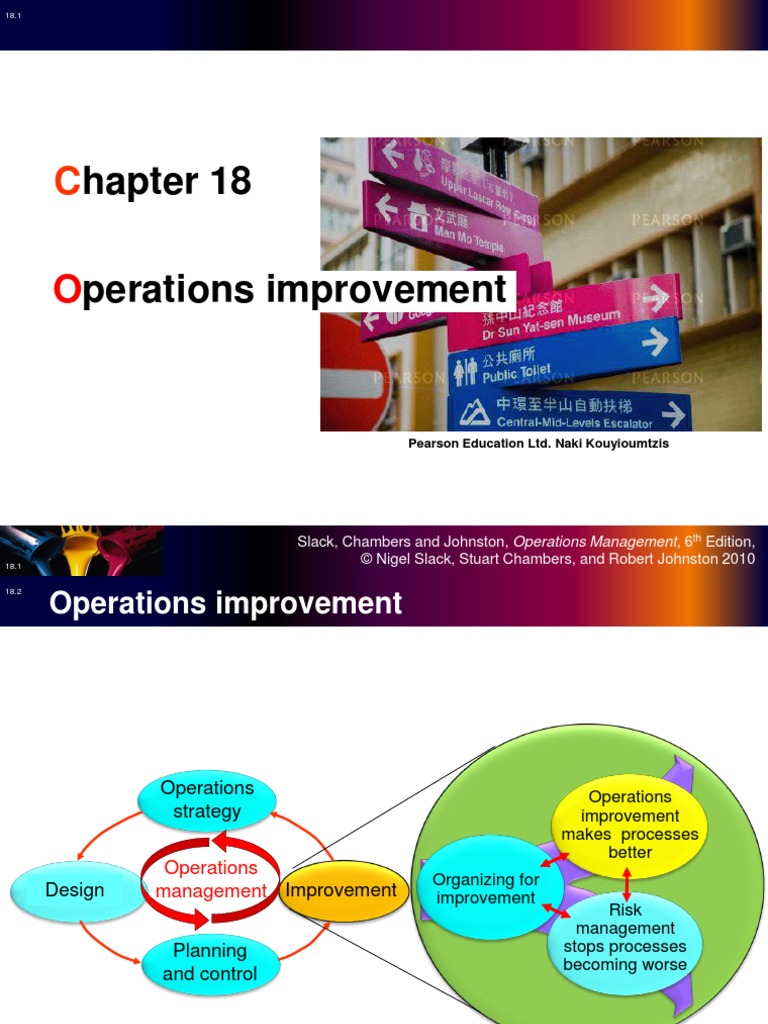 Lesson 5 Operations Improvement | PDF | Business Process | Operations ...