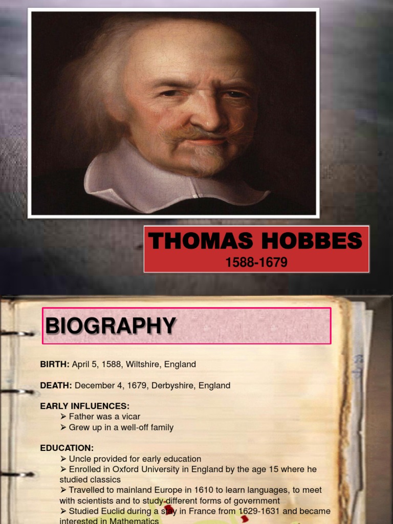 Thomas Hobbes | PDF | Leviathan (Book) | Sovereignty